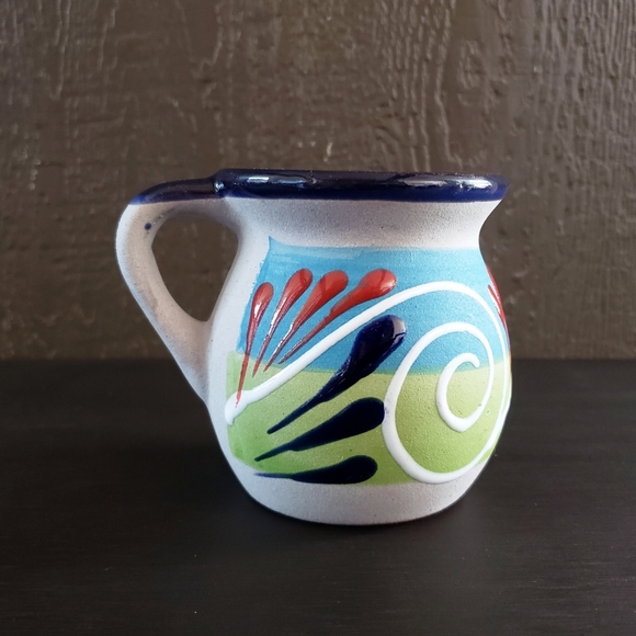 Dining | Vintage Jarrito De Barro Mexico Clay Folk Art Pottery Cup ...